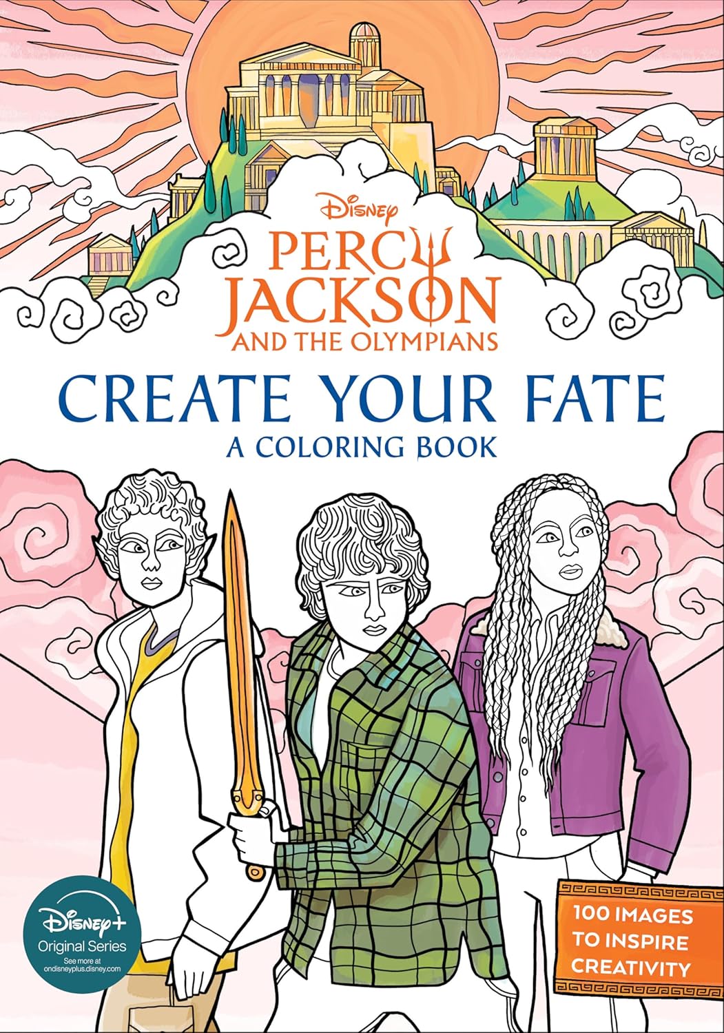 Percy Jackson and the Olympians: Create Your Fate: A Colorin Paperback ...