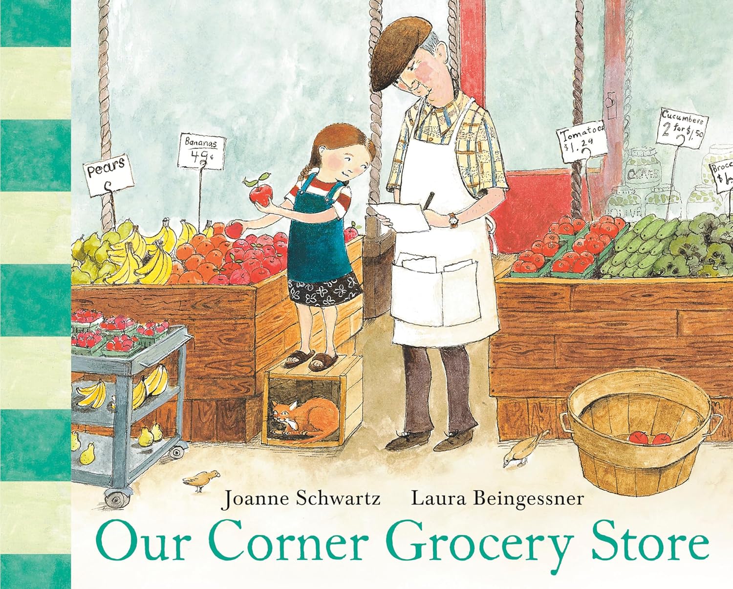 Our Corner Grocery Store Hardcover By Joanne Schwartz – Book Delico